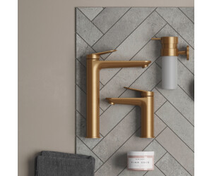 Duravit Wave Einhebel-Waschtischmischer Ausladung 95mm Bronze Gebürstet ...