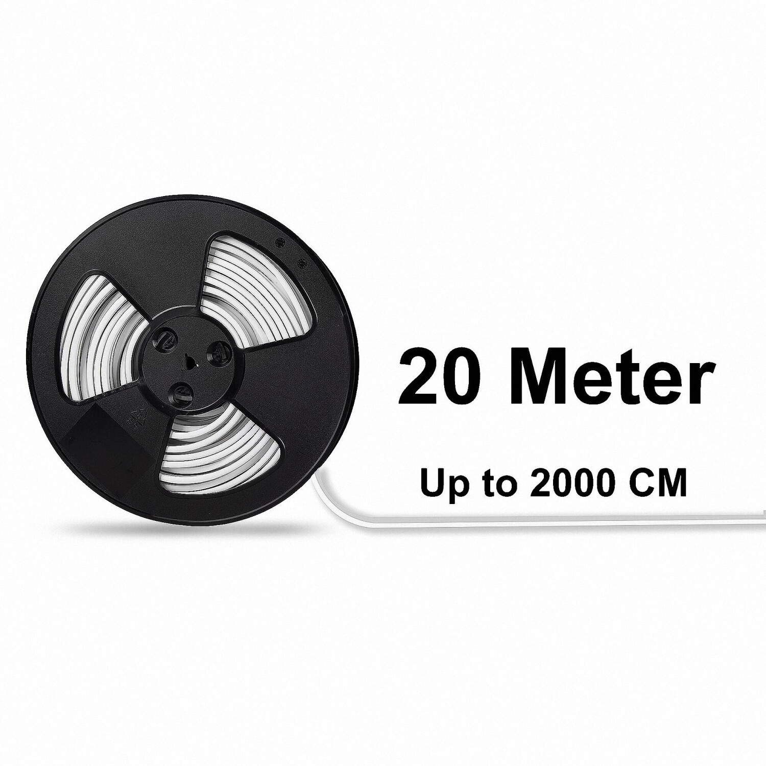 Mextronic RIVO LED Streifen 20m Warmweiß 3000K CRI92 192W ...