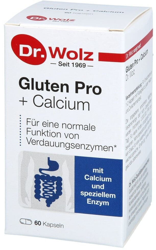 Dr. Wolz Gluten Pro + Calcium Kapseln 60 Stk. ab 10,86 ...