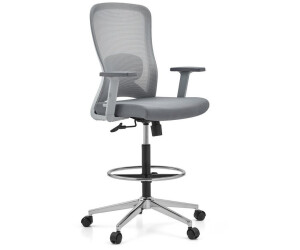 HJH Office Top Work 44 W Counterstuhl Mesh Fußring, Grau ab 151,91 ...