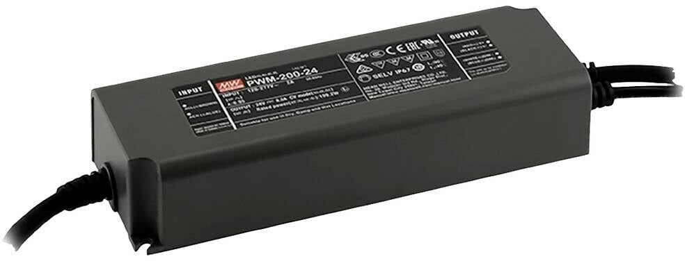Mean Well LED-Trafo 180W 15A dimmbar (PWM-200-12DA2) ab 55,38 ...