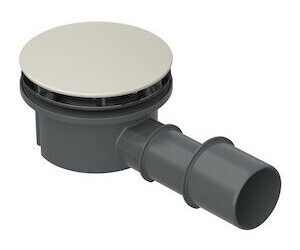 Bette BetteCompact Duschwanne mit Ablaufgarnitur seitlich, 0,5l/s ...