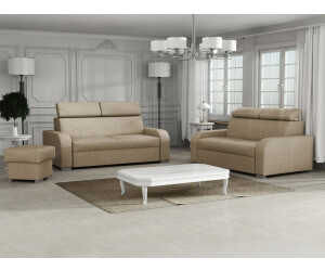 Mirjan24 Oslo 2 2-Sitzer Sofa mit einstellbaren Kopfstützen, Crown 02 ...