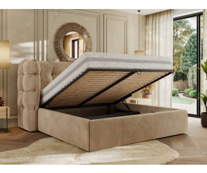 MKS Meble Flonelle Classic Polsterbett mit Bettkasten & Lattenrost ...