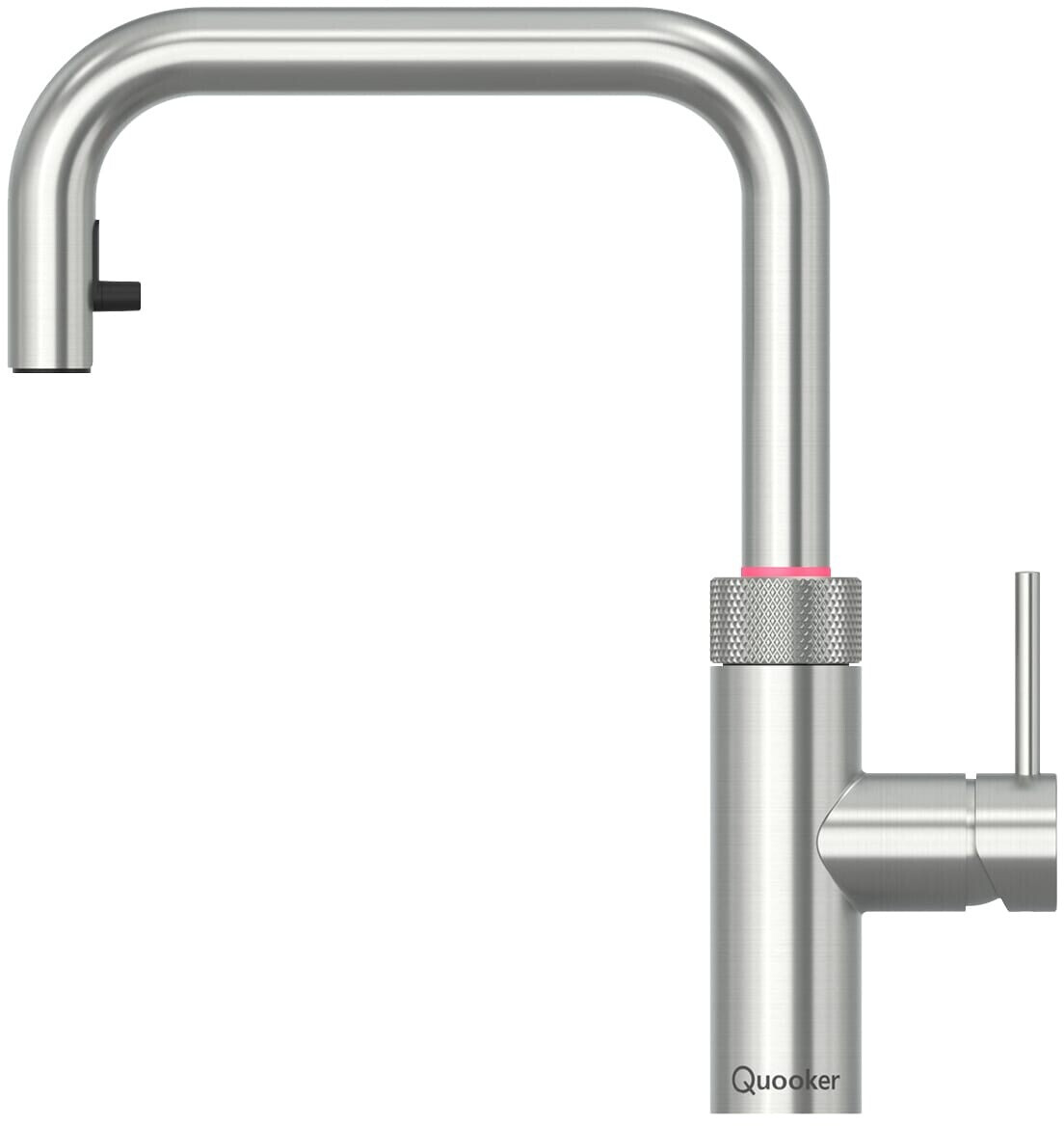 Quooker Flex Square Küchenarmatur COMBI+ Voll-Edelstahl (FXSSSTCOMBI+ ...