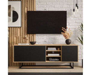Lookway Sanayi II TV-Element mit Regalen, Holzwerkstoff, Eiche Artisan ...