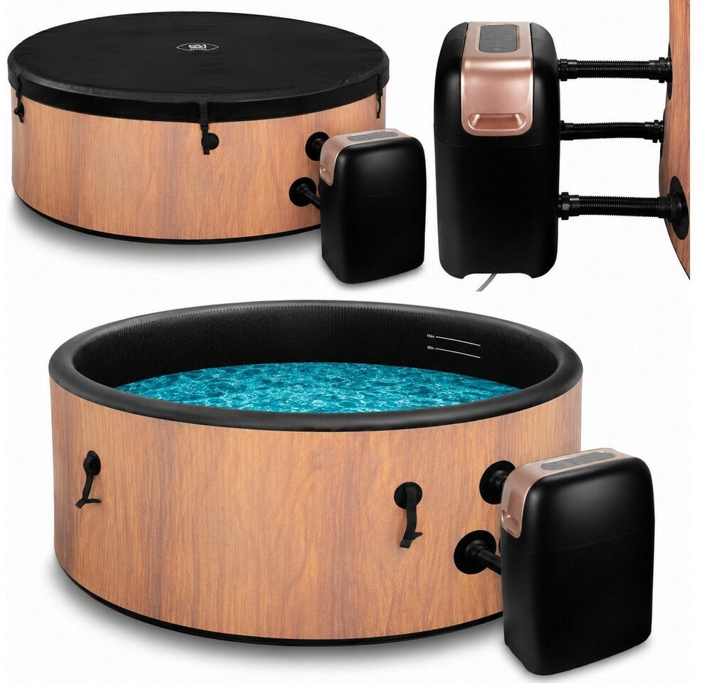 Coil Tahiti Aufblasbarer Whirlpool SPA 175cm 6 Personen In- & Outdoor ...