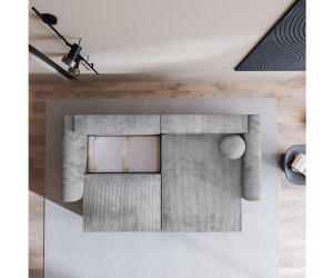 Masseno Fiano P Ecksofa L-Form mit Schlaffunktion & Bettkasten ...