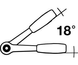 Tecwerk Steckschlüsselsatz 36-teilig 1/4 Zoll, SW 4-14mm, 6-Kant ...