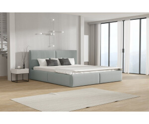 Fun Möbel Polsterbett BERGEN 180x200cm Magic Velvet Hellgrau ab 758,00 ...