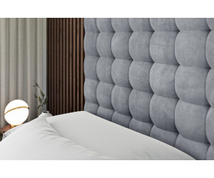 ALTDECOR Vione Boxspringbett mit Bettkasten, Grau Samt, 120x200cm ab ...