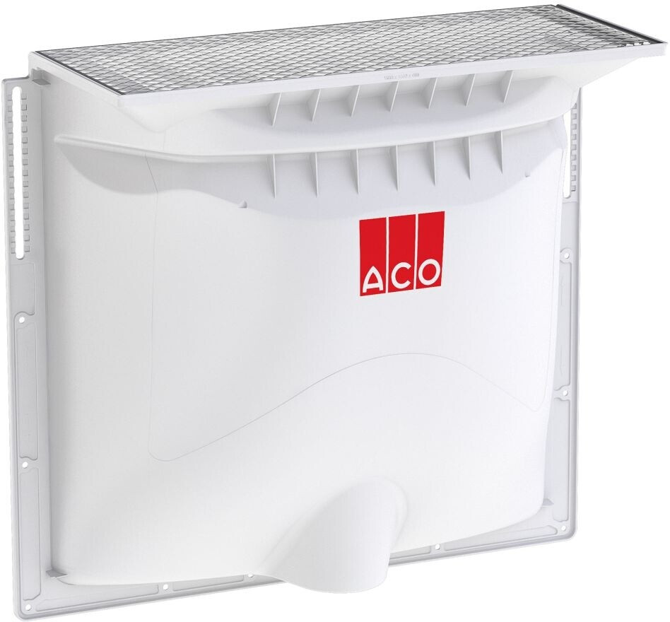 ACO Therm Lichtschacht Komplettset 400 mm Tiefe Streckmetallrost ...