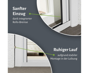 Empasa Insektenschutz-Tür Rollo FLASH Fliegengitterrollo mit ...