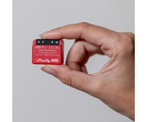 Shelly 1PM Mini Gen 3 WLAN-Schaltaktor rot, 3 Stück (1PM Mini Gen 3) ab ...