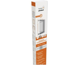 Home Protect Fliegengitter Alu-Teleskop für Fenster weiß 120 x 140 cm ...