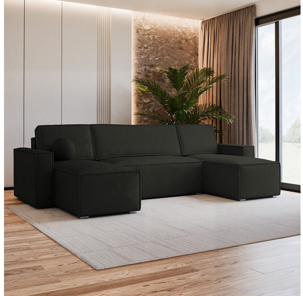 Masseno Pesano M Wohnlandschaft U-Form Schlaffunktion Bettkasten ...