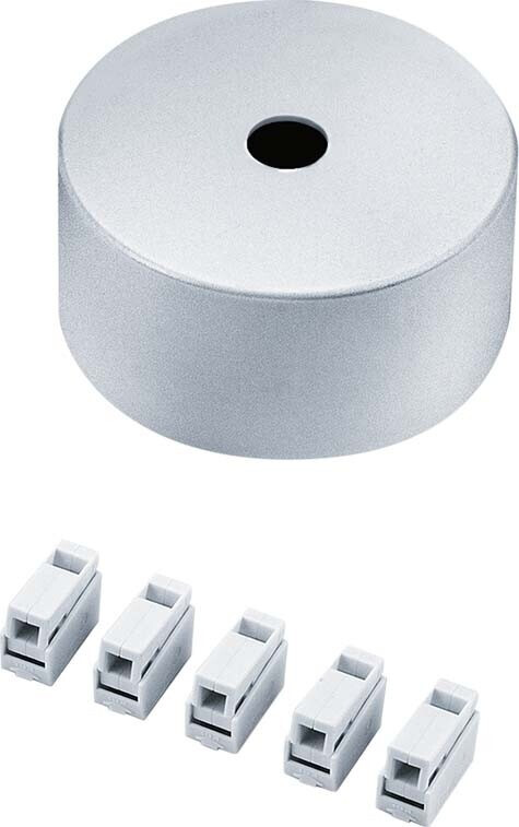 Zumtobel Baldachin-Set Rose Round, silber (22171728) ab 48,19 ...