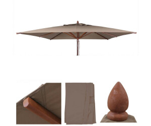 MCW Ersatz-Bezug C57b Eckig 4x4m Polyester Taupe ab 161,99 ...