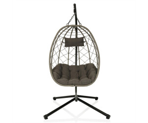 hjh Living Cocova Hängesessel mit Gestell und Kissen Grau ab 169,90 ...