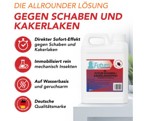 Futum 2L Schaben- / Kakerlakenspray + Sprüher 2 l Spray (F110250-06) ab ...