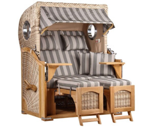 Mr. Deko Strandkorb Düne Bullauge Teak PE Shell Dessin 537 ab 1.999,00 ...