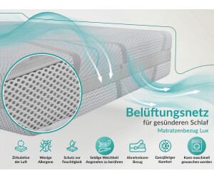 MKS Meble Emora Classic Polsterbett mit Lattenrost 180x200cm ...