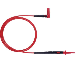 Testo Messleitungs-Verlängerungsset 4mm Stecker 1m schwarz/rot (0590 ...