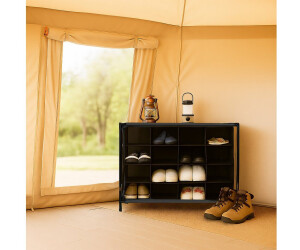 Relaxdays Camping Schuhschrank Stoff 16 Fächer, 65x84x36cm ab 19,99 ...