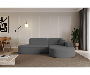 ALTDECOR MARI-L1 Ecksofa L-Form Bouclé Grau 243x171x79,5cm ...