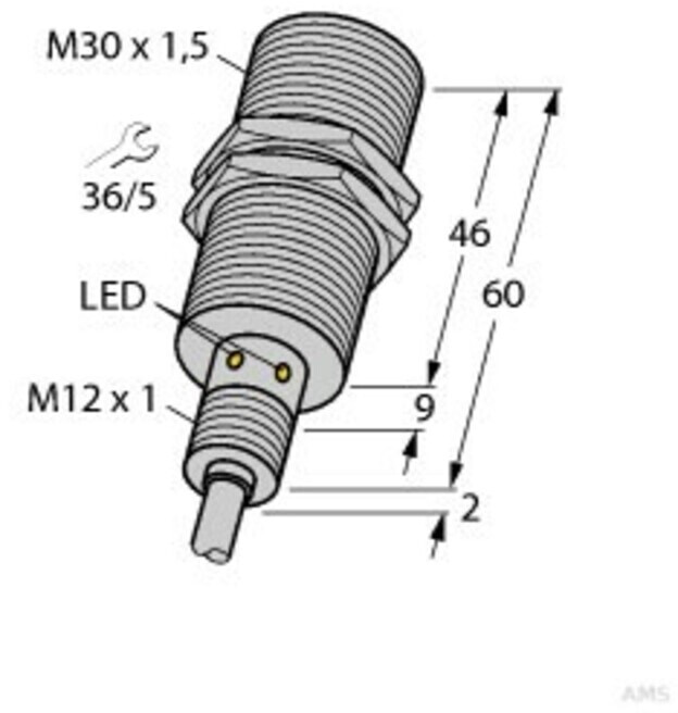 Turck BI15U-EM30WD-AN6X Induktiver Sensor (1634843) ab 112,44 ...