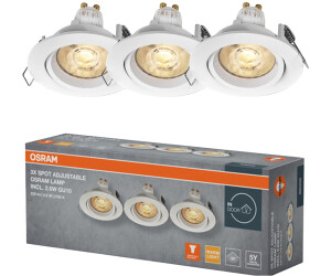 Osram Spot Set Twistlock LED Einbaustrahler flexibel 2,6W 2700K Weiß ab ...