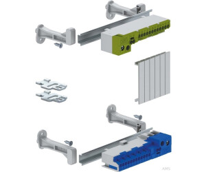 OBO Bettermann KLS-SDB 03S Klemmleistenset mit Steckklemmen 82x15x4mm ...