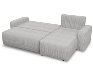 Sofnet Roma L Ecksofa Cord mit Schlaffunktion und Bettkasten, L-Form ...