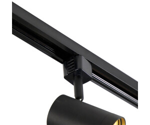 QAZQA Jeana Smartes Schienensystem 10-flammig GU10 Schwarz Aluminium ...