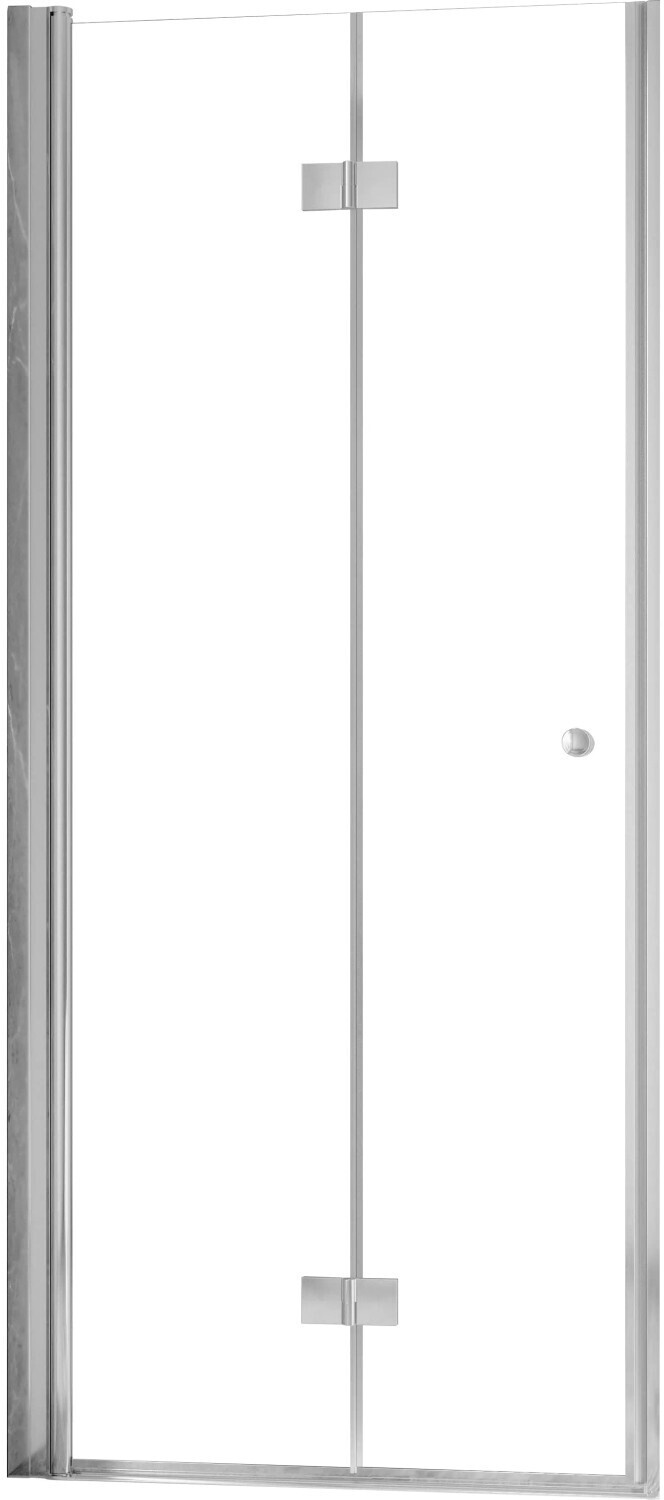 Schulte Garant 2.0 Drehfalttür Nische Klarglas Nano 90cm Chromoptik ...