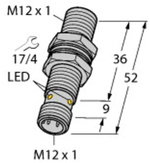Turck BI6U-MT12-AN6X-H1141 Induktiver Sensor (1644822) ab 92,87 ...