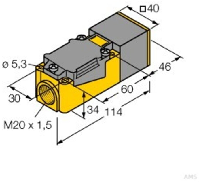 Turck NI25-CP40-LIU Induktiver Sensor Analogausgang (1535544) ab 206,47 ...