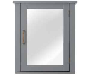 Teamson Mercer Wandschrank mit Spiegeltür, Holz, Grau (EHF-F0021) ab 59 ...