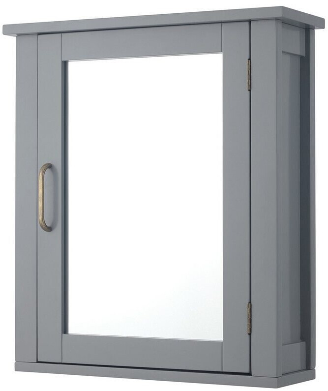 Teamson Mercer Wandschrank mit Spiegeltür, Holz, Grau (EHF-F0021) ab 59 ...