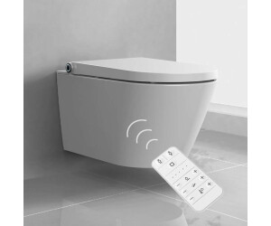 Sapho VEEN CLEAN Wand-WC mit integriertem elektronischem Bidet, Rimless ...