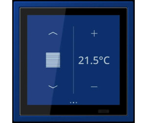 Jung Bike KNX Raumcontroller LS TOUCH Bleu Outremer Foncé ...