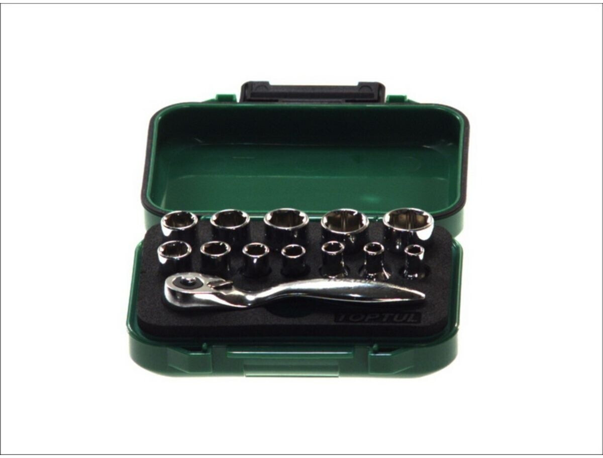 Toptul Jeu de douilles 1/4" 13pcs 4-13mm (GABW1301) au meilleur prix ...
