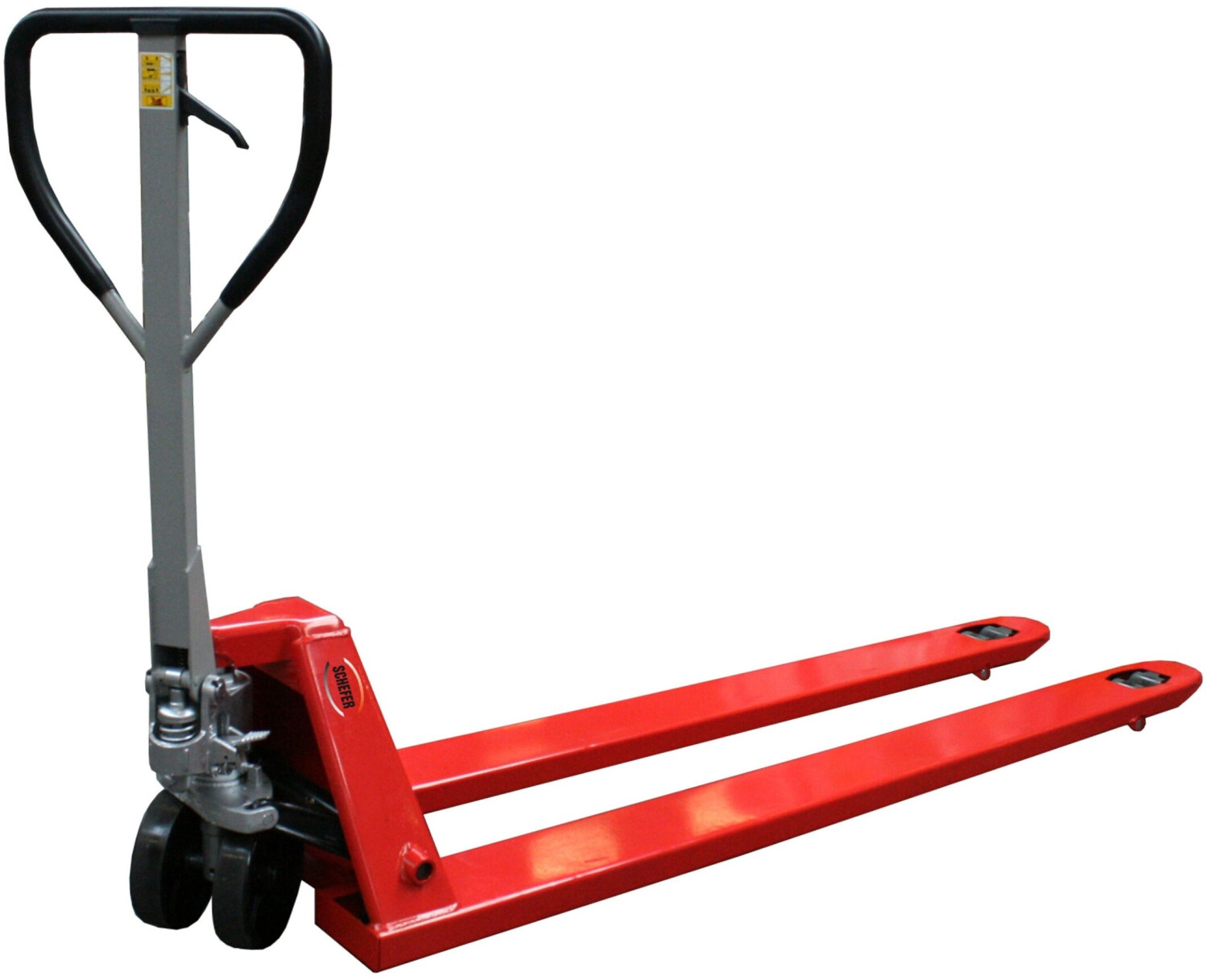 Schefer Premium Gabelhubwagen 2500kg Gabellänge 1300mm Polyurethan ...
