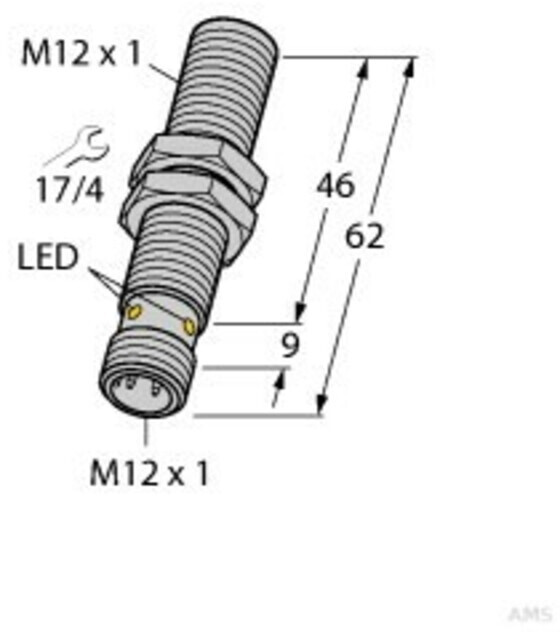 Turck BI3NF-EM1 Induktiver Sensor (1615001) ab 129,79 ...