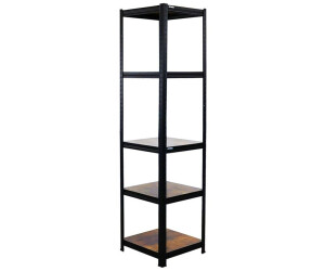 Proregal Ragnar Standregal 180x45x45cm 100kg Vintagebraun-Schwarz (PR ...