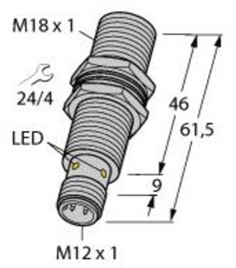 Turck Induktiver Sensor BI5U-M18M-AD4X-H1144 (4405066) ab 79,53 ...