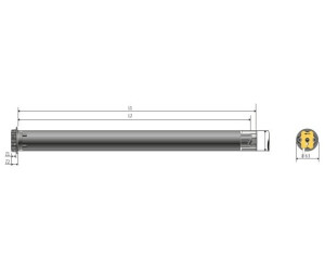 Somfy Orea 50 WT 30/17 #1115167 #1115177 (Orea: Welle DS 78,3 m Kabel ...