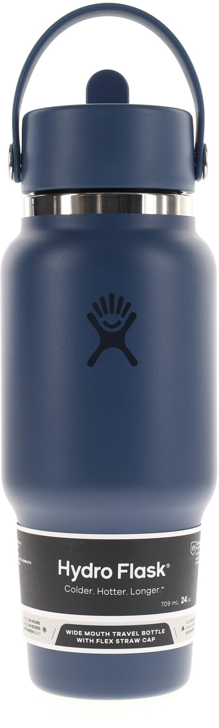 Hydro Flask Wide Flex Straw Travel Bottle 710 ml (HarborBlue) ab 31,53 ...