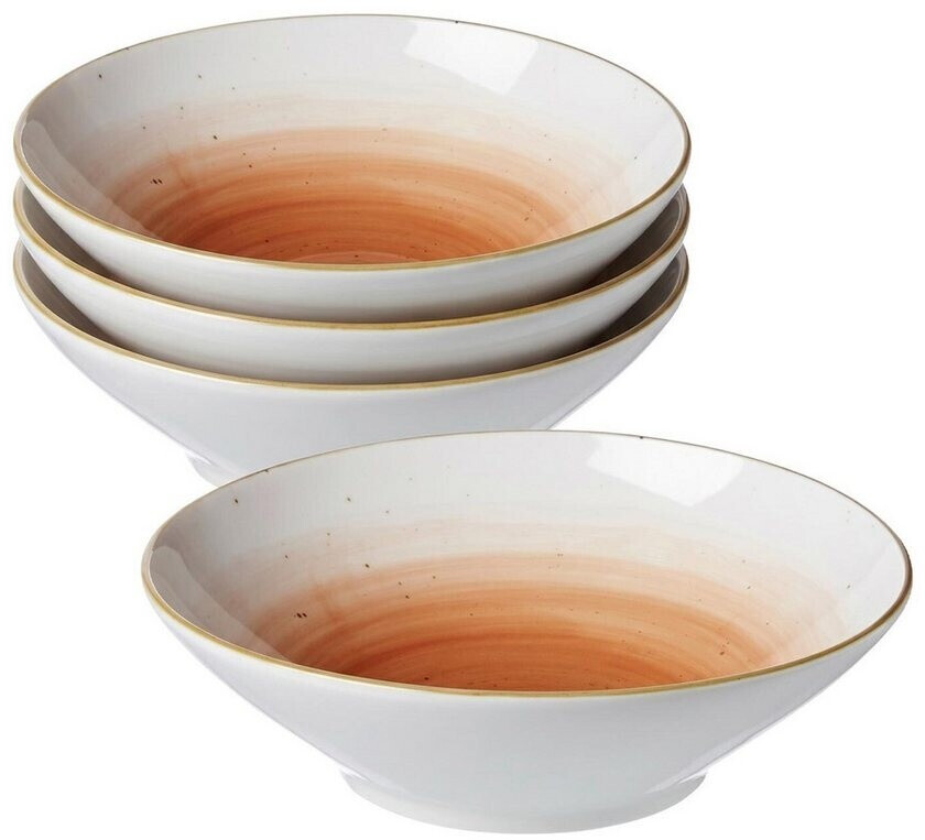 Ritzenhoff & Breker Suppenschale rund 17,5cm 4er Set Cosmo orange ab 6 ...