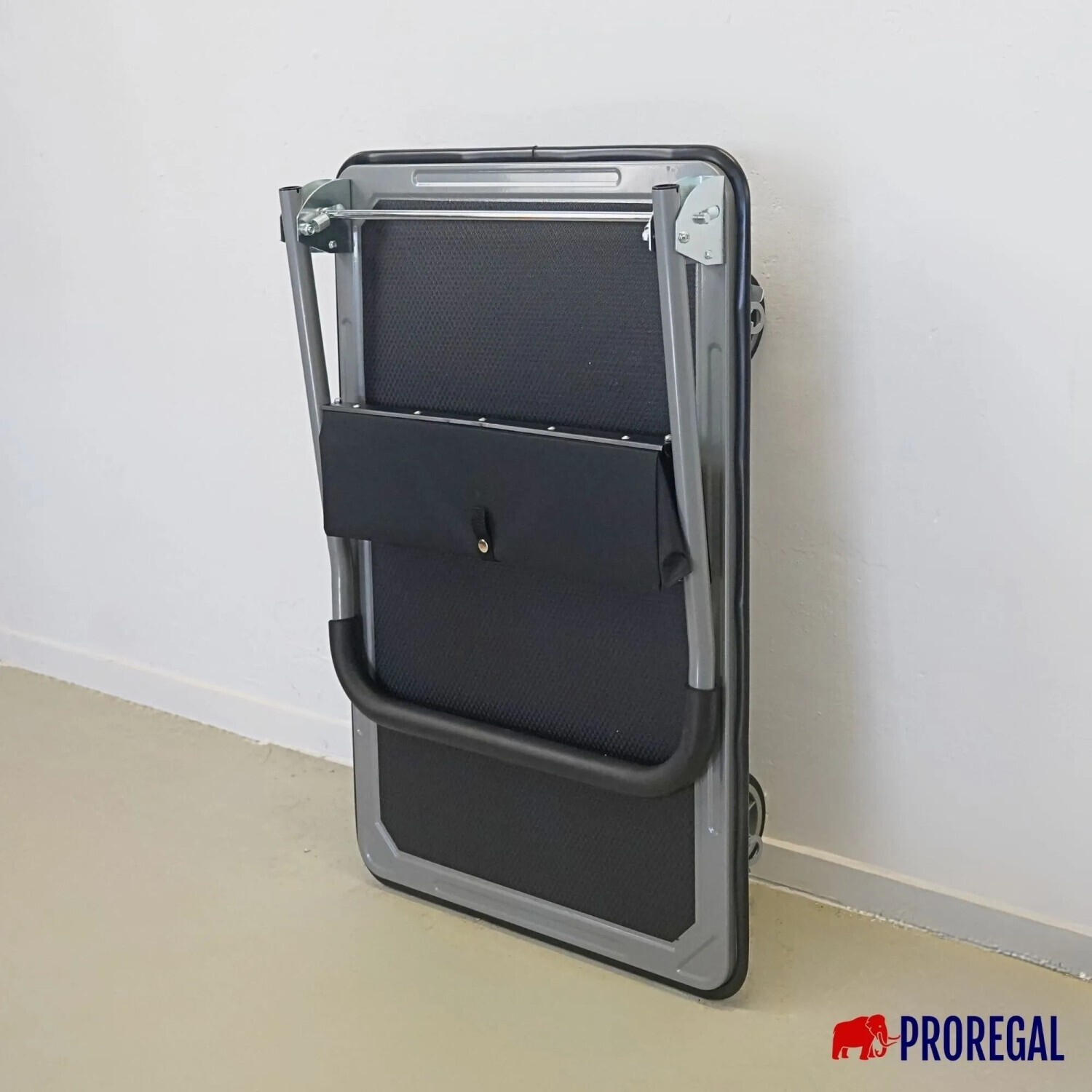 Proregal RHINO Profi-Plattformwagen klappbar 150kg Vollgummibereifung ...